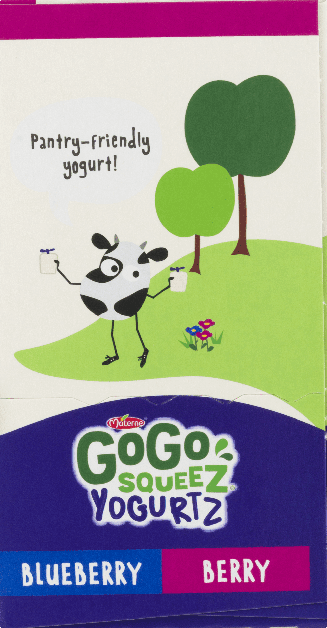 GoGo SqueeZ YogurtZ Variety Pack, Blueberry & Berry, 3 oz Pouches, 10 Pack Best Deals and Price ...