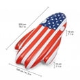 Pool Floats Adult, American Flag Inflatable Beach Party Toys, July 4th ...