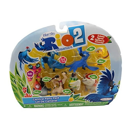 Rio 2 Movie Carnival Party Pack Mini Figures Set 8-pack | Walmart Canada