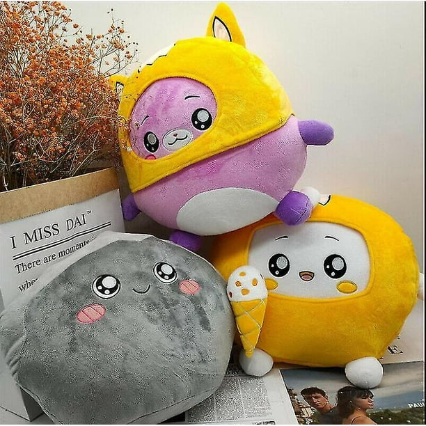 Lankybox Cartoon Foxy Plush Toy Cute Soft Stuffed Pillow Soft Birthday ...