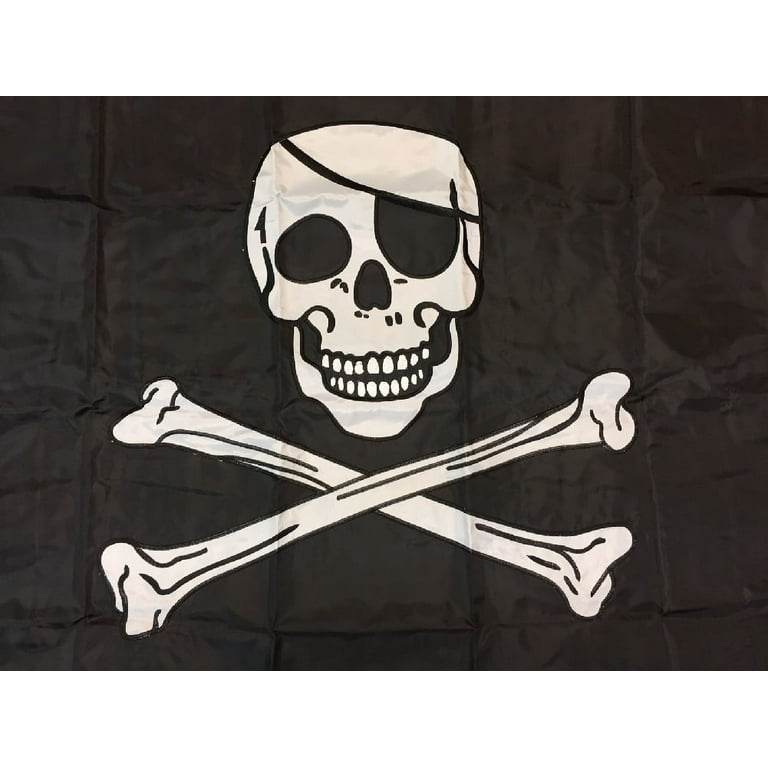 Jolly Roger Flagg Skull And Crossed Swords Jolly Roger Flag