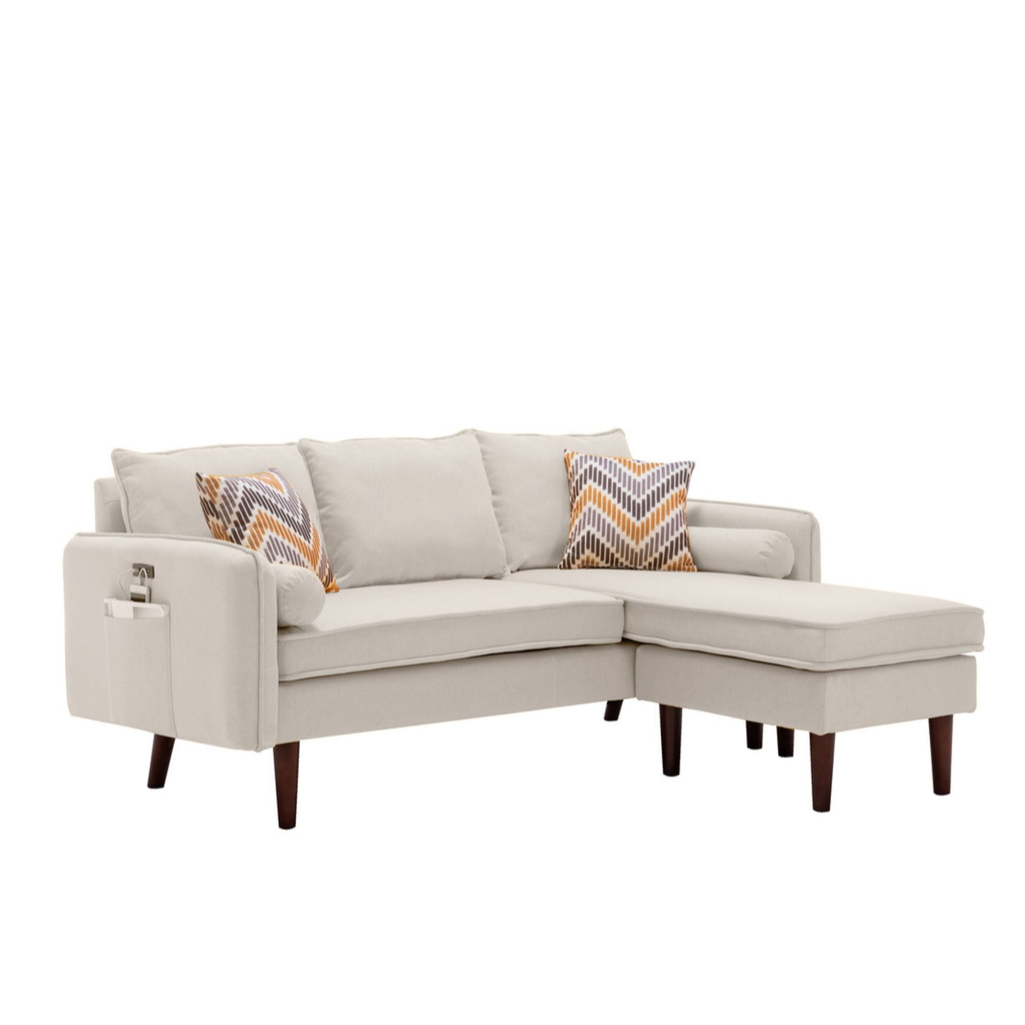 70 Inch Sectional Sofa | Baci Living Room
