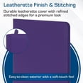 1 BCW Purple 12-Pocket Z-Folio LX Album - Walmart.com