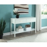 Linon Peggy Console Table, 2 Drawers and 1 Shelf, Multiple Colors ...