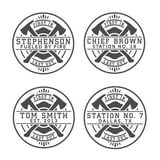 Draper Firefighter Engraved Whiskey Decanter - Personalized - Walmart.com