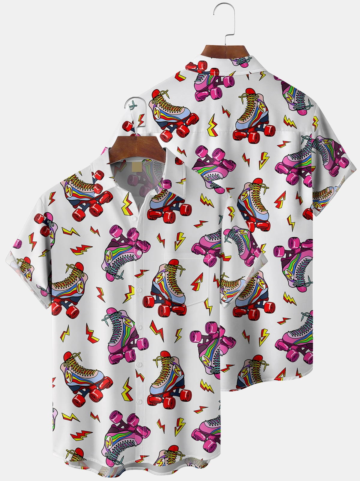 Hawaiian Style Men's Top Creative Unique Art Print Top for Men Women ...