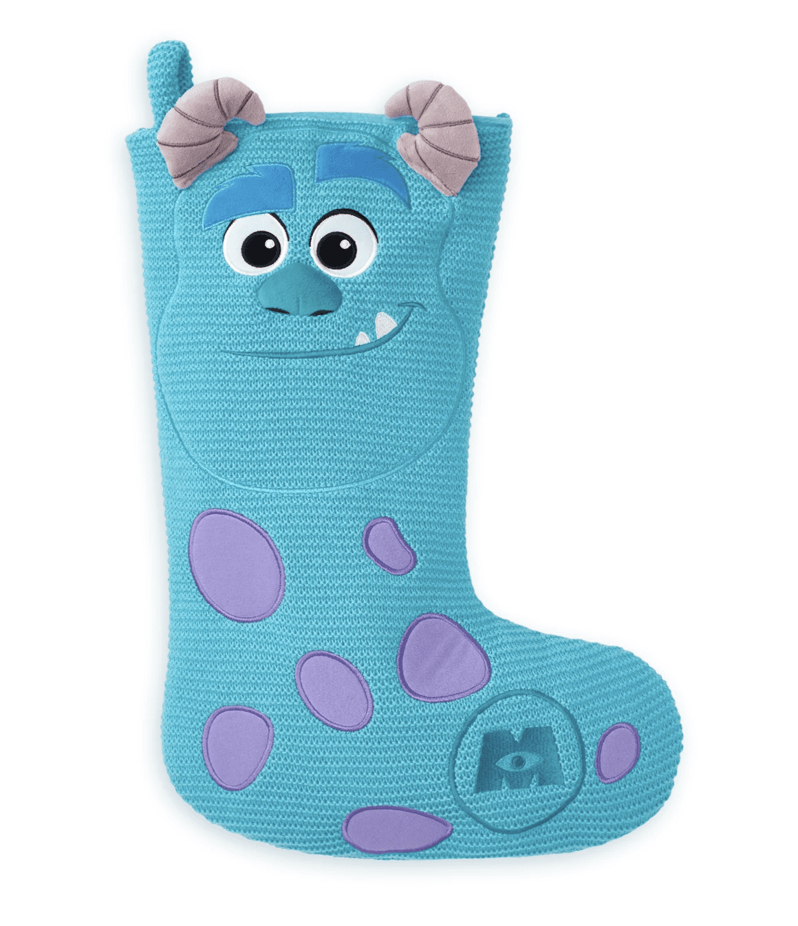 Disney Parks Monsters, Inc Sulley Knit Christmas Holiday Stocking New ...