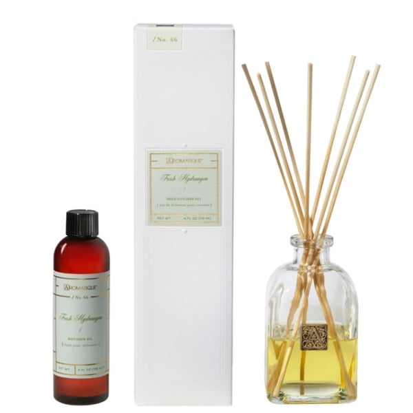 Aromatique Fresh Hydrangea Reed Diffuser Set 4oz - Walmart.ca