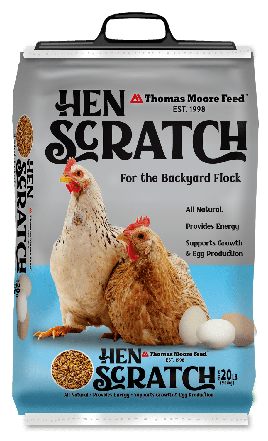 Thomas Moore Feeds Natural Scratch Grains, 20lb - Walmart.com