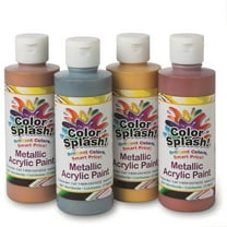Color Splash!® Metallic Tempera Paint Assortment, 16 oz. (Pack of 4 ...