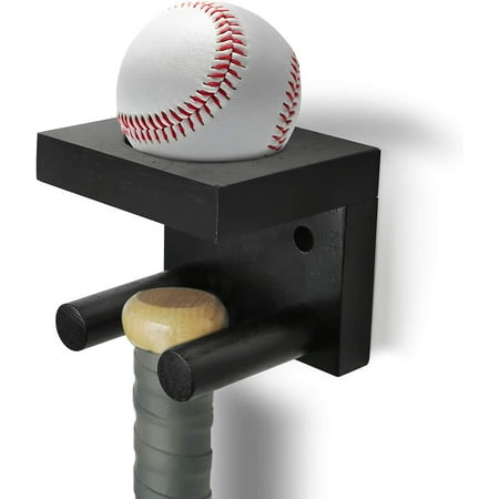Baseball Bat Wall Mount, Softball Bat Holder Stand For Horizontal ...
