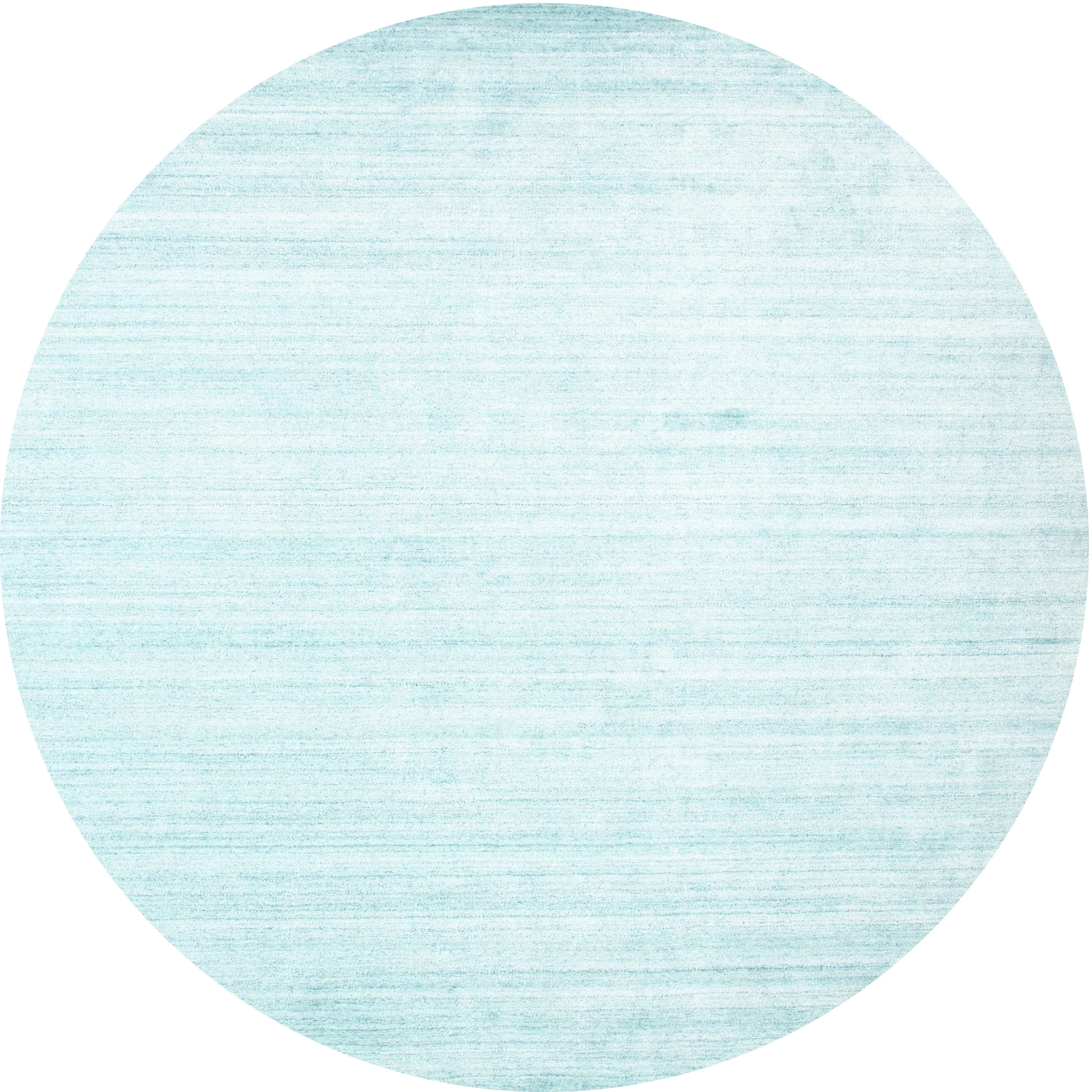 Ahgly Company Indoor Round Contemporary Light Slate Blue Abstract Area ...