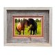 Rustic Signature 5" x 7" Weathered Gray Reclaimed Wood Picture Frame ...