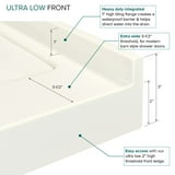 Transolid FSL6036L-02 60-in x 36-in Cast Solid Surface Low Profile ...
