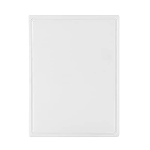 Farberware Extra Large Plastic Cutting Board with Juice Groove, 15x20 ...