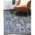 Hand-knotted Wool Blue Traditional Oriental Suzani Rug - Walmart.com