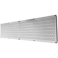 Wall Control Pegboard Organizer Rack with Hooks - Galvanized Steel, Two ...