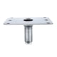 Attwood Lock-N-Pin Base Plate, 7" x 7" - Walmart.com