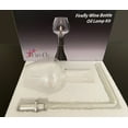 Firefly Wine Bottle Oil Lamp Kit, 3/8 in Fiberglass Wick, Glass Globe ...