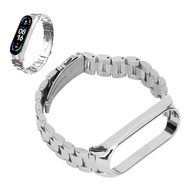 Smart Watch Bands, Stainless Steel Smartwatch Bands With Double Folding ...