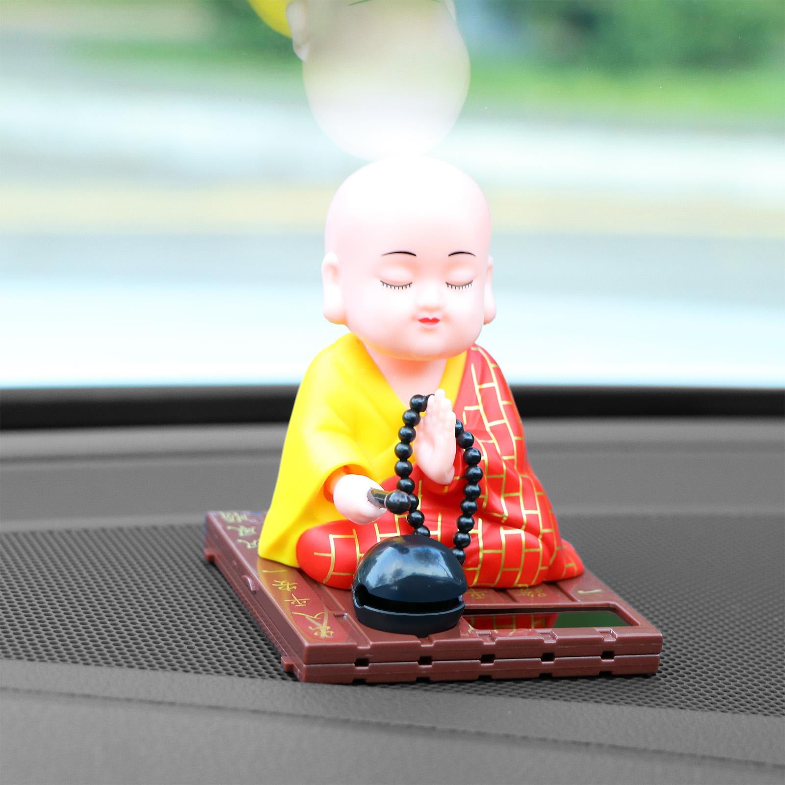 Buy Solar Powered Bobble Shaking Head Dancing Toy Buddhist Monk Doll ...