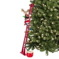 Mr. Christmas Mr. Christmas Reindeer Climbing Ladder Tabletop ...
