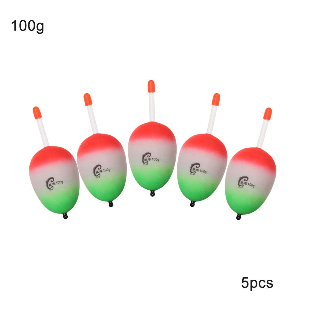 5pcs/set High Quality Hot Luminous Bobber Eva Foam Fishing Night Float ...