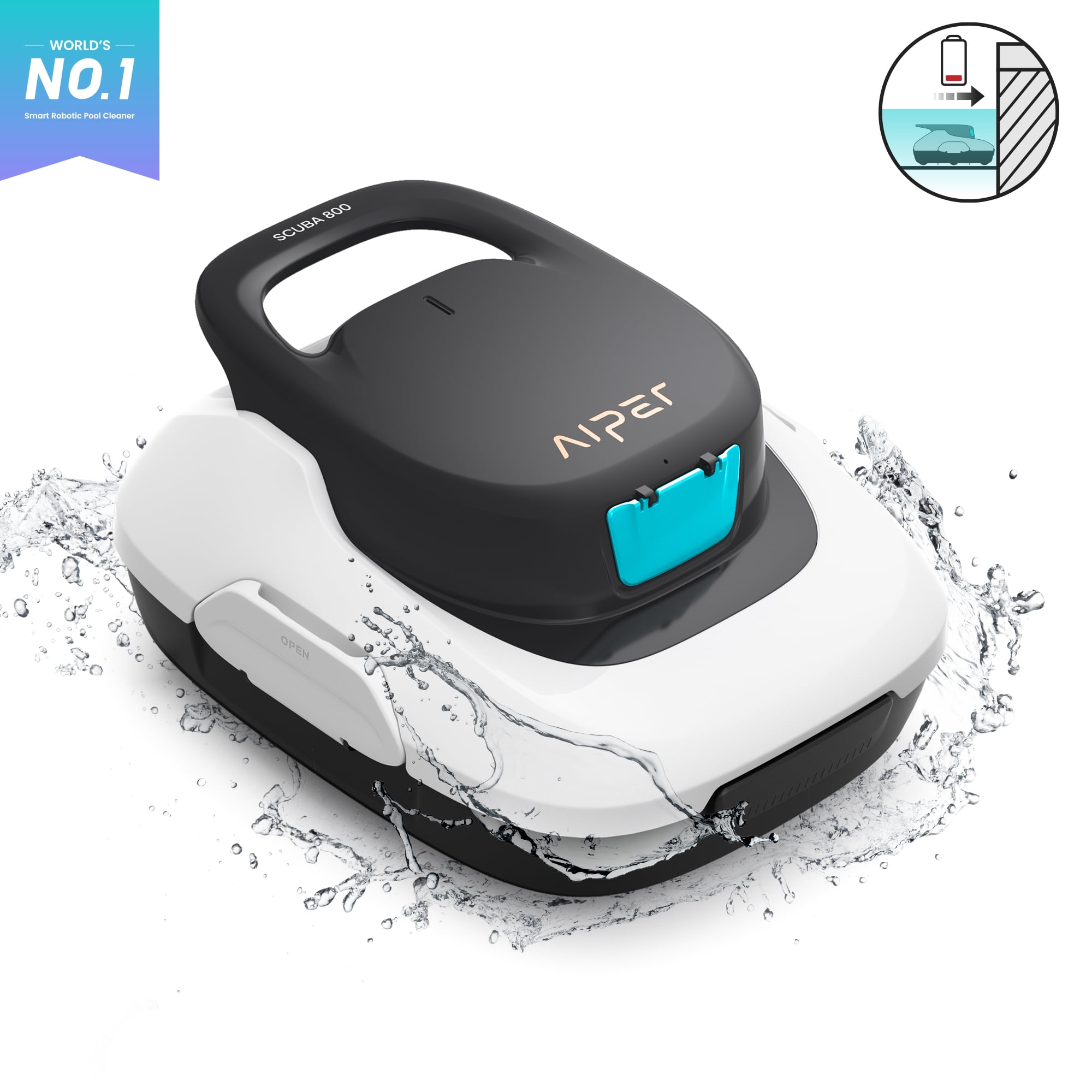 Click here for Aiper Scuba 800 Cordless Robotic Pool Cleaners For... prices