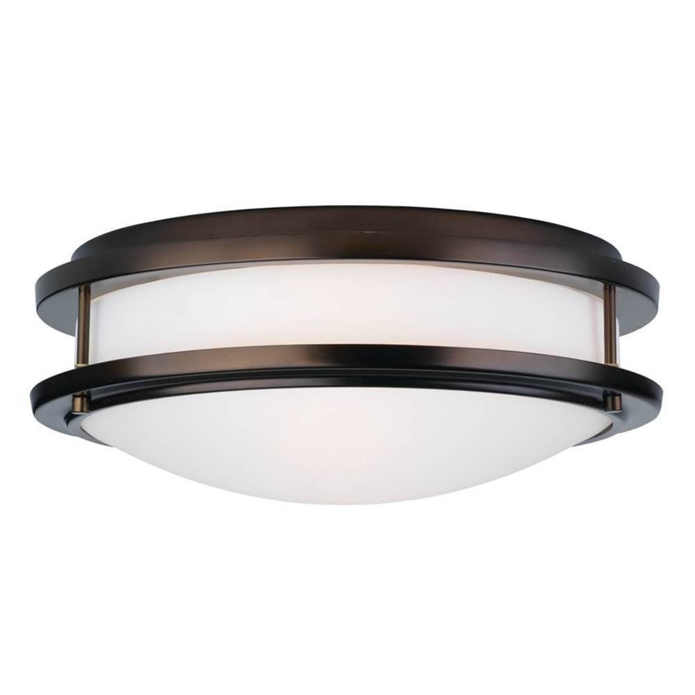 Philips Forecast 26W Cambridge 2 Light Modern Ceiling Fixture, Merlot ...