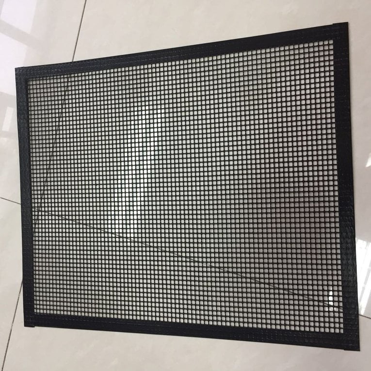 BBQ Mesh Grill Mat Non Stick Barbecue Cooking Mesh Mats PTFE Baking ...