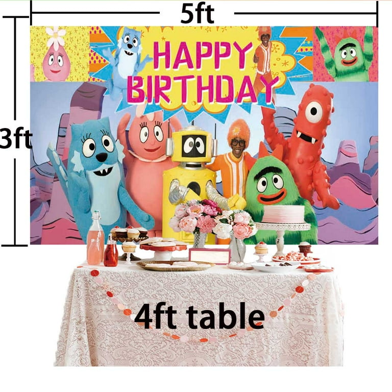 Yo Gabba Gabba Printable Birthday Cards