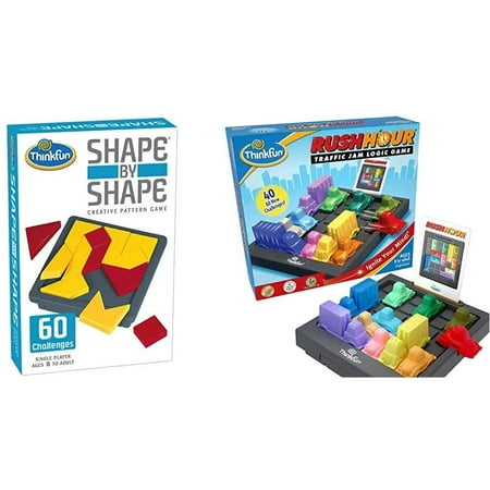 ThinkFun Shape by Shape Creative Pattern Logic Game For Age 8 to Adult ...