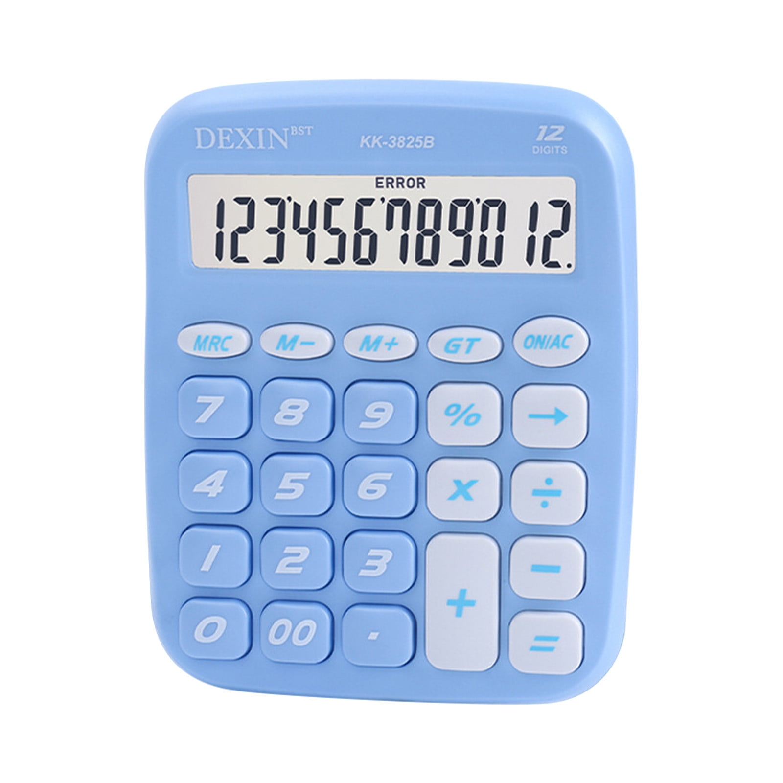 Deals！Colorful 12 Digit Desktop Calculator for Office Home Learning ...