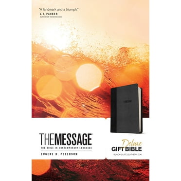 The Message Large Print: The Bible in Contemporary Language (Hardcover ...