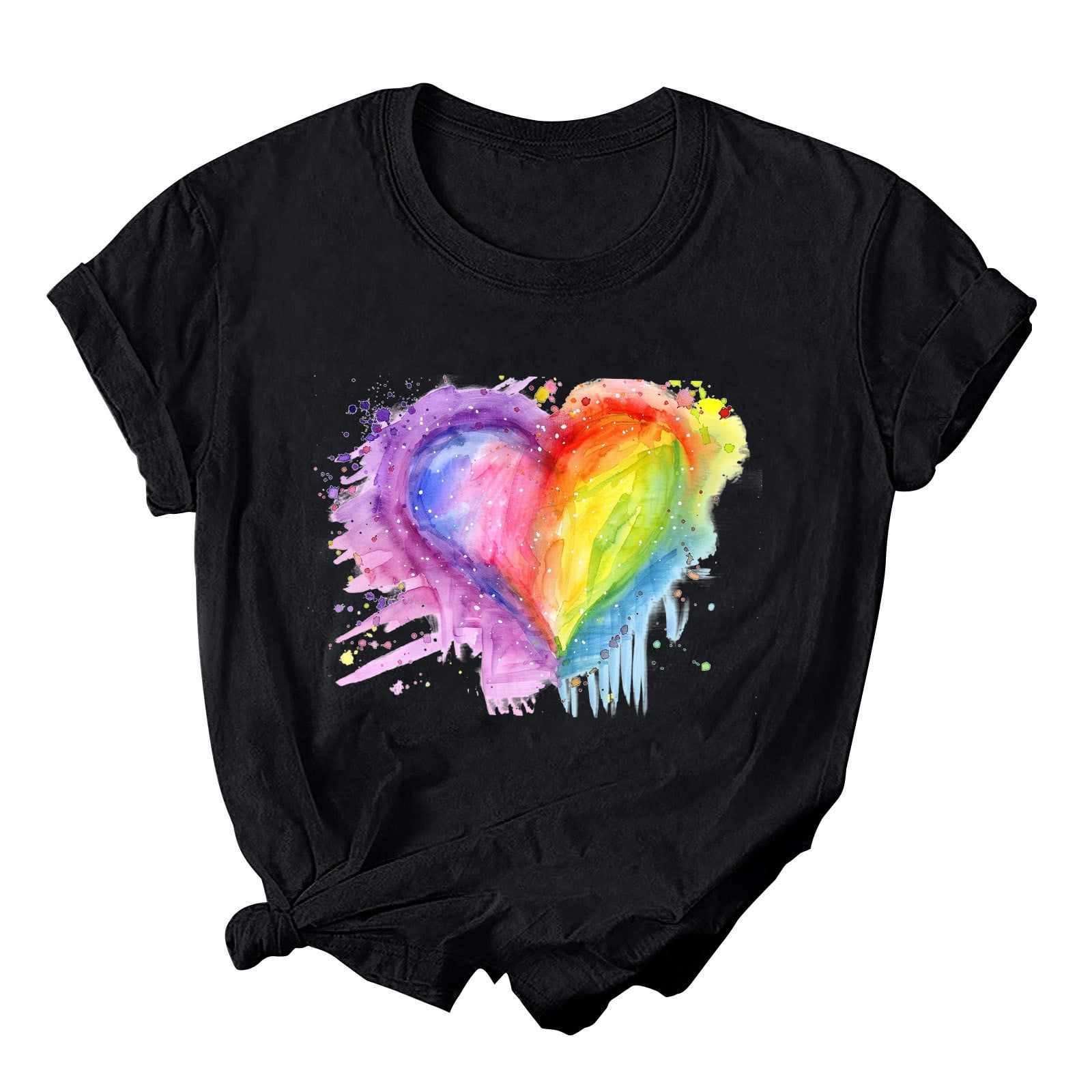 Click here for Rkstn Pride Shirt For Women 2024 Lgbt Cute Love He... prices