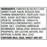 Great Value Mini Alphabet Cookies 1 oz 30 Snack Packs Educational ...