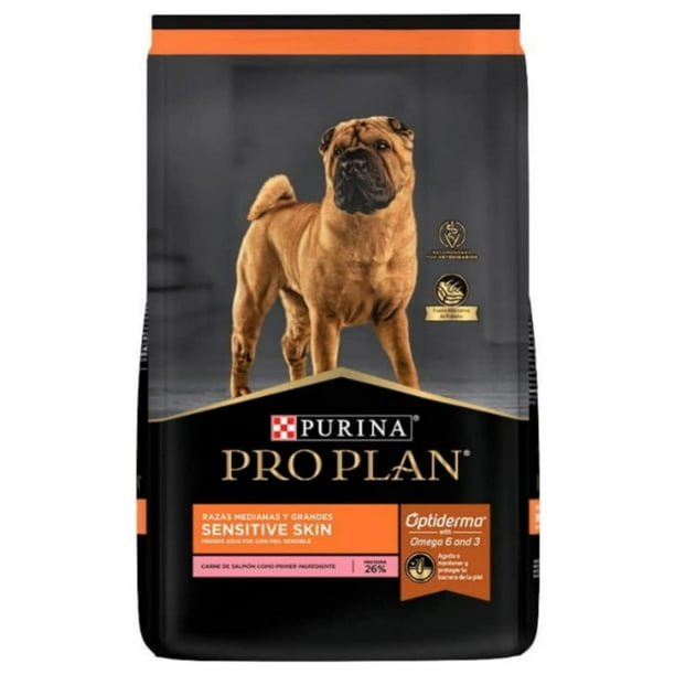Alimento Para Perro Pro Plan Adulto Sensitive Skin Optiderma Raza ...