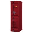 Acme Cargo Wardrobe Armoire with 1 Door in Gunmetal - Walmart.com