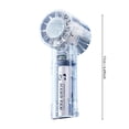 1-100 Speeds Rechargeable Battery Fans with LED Display, Portable Fan ...