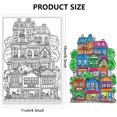 Building Theme Silicone Clear Stamps House Stamp for Card Making ...