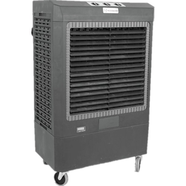 Hessaire Outdoor 1,600 Square Foot Evaporative Air Cooler Humidifier ...
