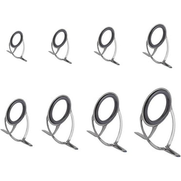 5.5mm Stainless Steel Fishing Rod Tip Repair Kit Pole Ring Guide ...