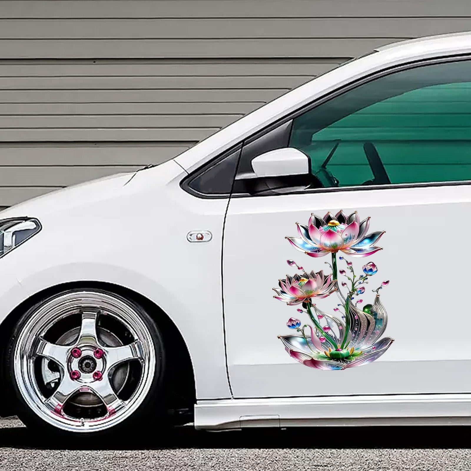 Click here for Jubipavy Car Decoration Stickers Romantic Rose Wal... prices