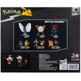 Jazwares Pokemon Select Scorbunny (2"), Flambino (3") Hopplo (4.5 ...