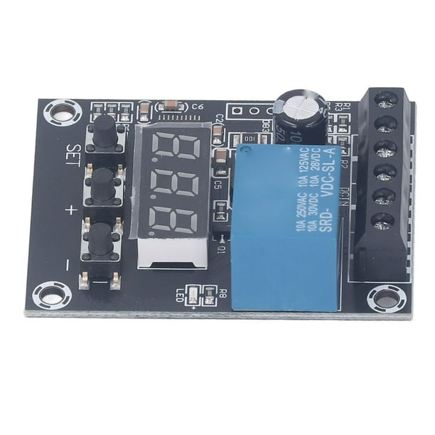 Voltage Relay Module ON Off Upper Lower Limit Detection Control Battery Discharge Timing Module ...