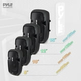 Pyle PPHP803MU - Loudspeaker PA Cabinet Speaker System, Powered 2-Way ...