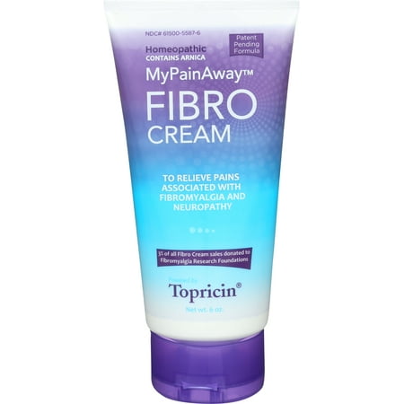 Topricin Fibro Cream 6oz - Walmart.com