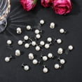 40Pcs Plastic Cap Nail Button Clothes & Hat Accessories Round Platinum ...