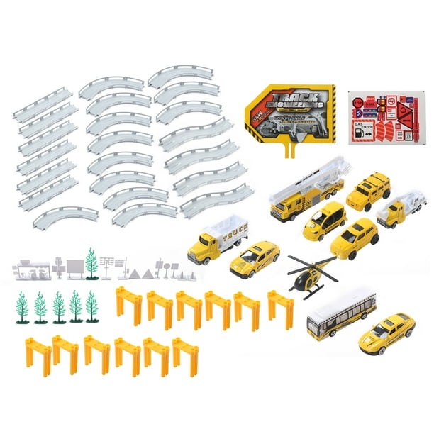 Children Assembly Track Toy,Engineering Construction Car Tracks ...