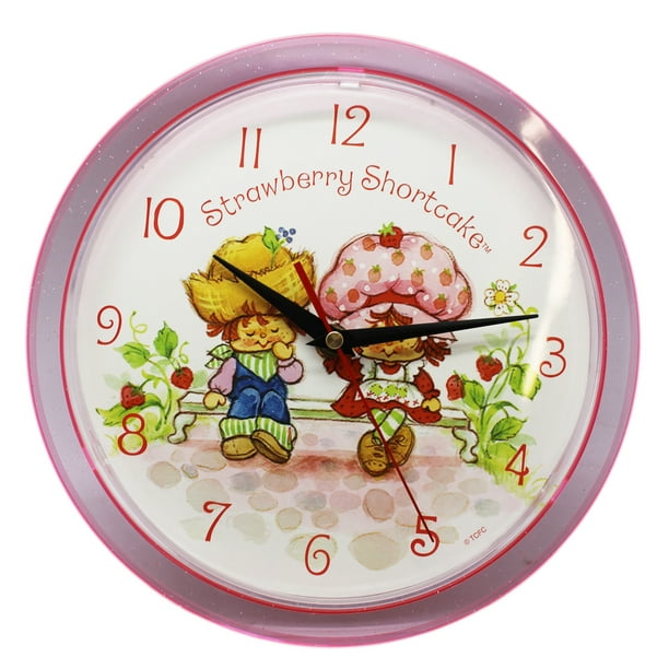 Strawberry Shortcake and Huckleberry Pie Kids Wall Clock - Walmart.com